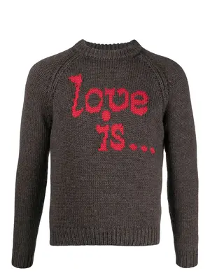 Dsquared2 Love Is... Jumper - Brown