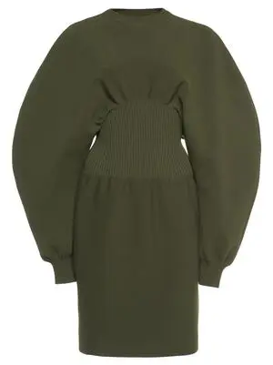 BOTTEGA VENETA Wool Knit Mini Dress