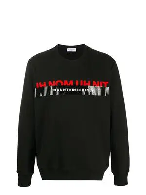 IH NOM UH NIT Logo Crewneck Sweatshirt - Black