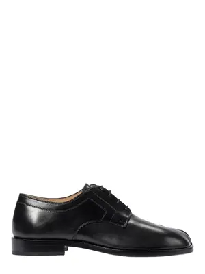 MAISON MARGIELA Tabi Leather Derby Shoes - Black