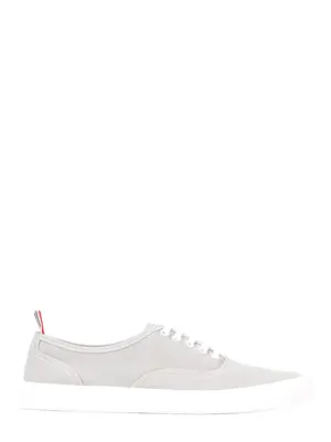 Thom Browne Heritage Canvas Sneakers - Grey