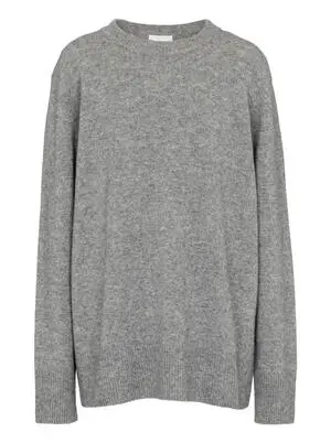THE ROW The Row Sibem Wool And Cashmere Sweater Grey