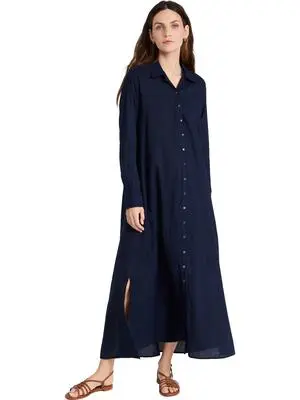 Xirena Boden Shirt Dress - Navy