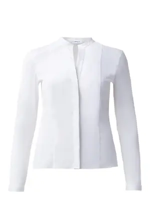 Akris Long-sleeve Blouse - Cream