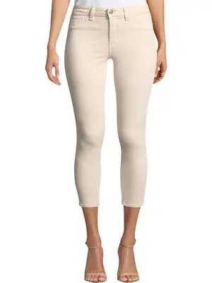 L'Agence L'Agence Margot High-Rise Skinny Ankle Jeans Quartz
