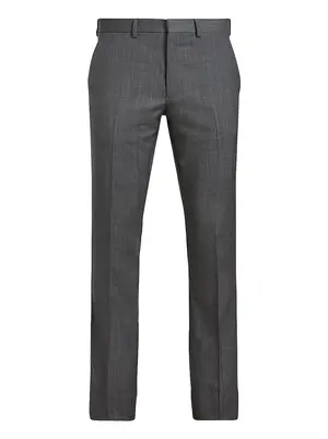 Ralph Lauren Purple Label Ralph Lauren Purple Label Gregory Flat-Front Trousers Grey