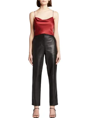 Alice + Olivia Alice + Olivia Harmon Drapey Tank Spice