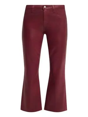 L'Agence L'Agence Kendra High-Rise Flare Jeans Dkred
