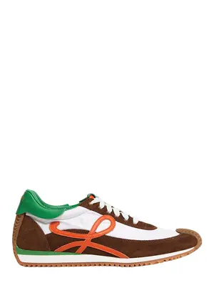 Loewe Loewe Flow Retro Runner Sneakers Shitakegreen