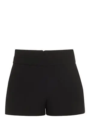 Alice + Olivia Donald High-waist Shorts - Black