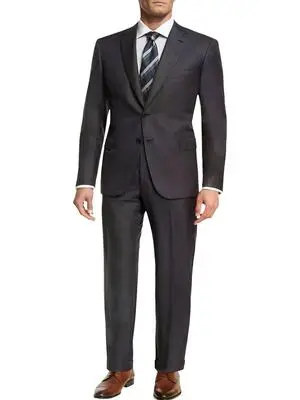 Brioni Brunico Virgin Wool Two-piece Suit - Gray