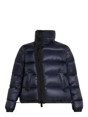 Sacai Quilted Short Puffer Jacket - Dnavy
