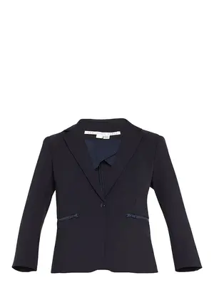 Veronica Beard Veronica Beard Scuba Schoolboy Blazer Jacket Navy