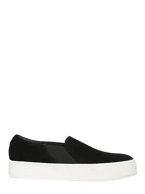 Vince Warren Suede Platform Sneakers - Black