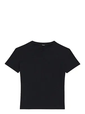Theory Theory Tiny Tee 2 Organic Cotton Top Dk Olive