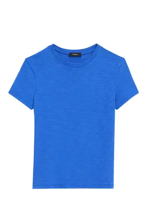 Theory Theory Tiny Tee 2 Organic Cotton Top Wave