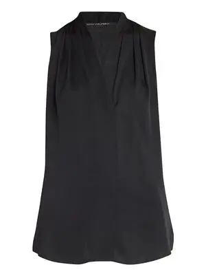 KOBI HALPERIN Kobi Halperin Mila Sleeveless Silk-Stretch Top