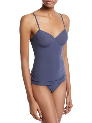 Hanro Hanro Allure Bra Camisole Blue Stone