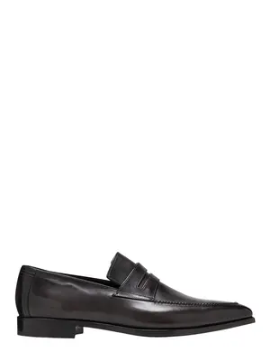 Berluti Berluti Andy Demesure Leather Loafers Nero