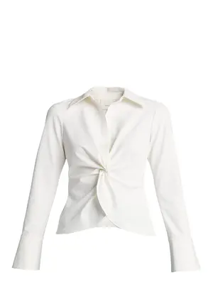 Cinq À Sept Mckenna Long-sleeve Top - Ivory