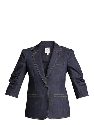 Cinq À Sept Khloe Denim Blazer - Indigo