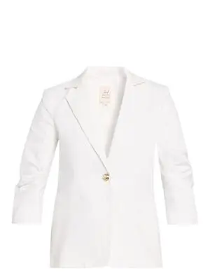 Cinq À Sept Cinq A Sept Khloe Denim Blazer White