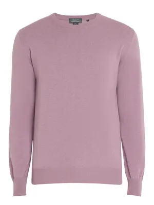 Bergdorf Goodman Bergdorf Goodman Cashmere Crewneck Sweater Camel