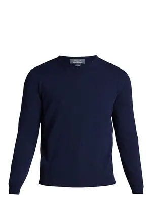 Bergdorf Goodman Bergdorf Goodman Cashmere Crewneck Sweater Navy