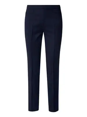 Akris Akris Punto Franca Cropped Trousers Navy