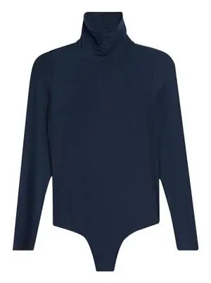 Commando Butter Turtleneck Bodysuit Navy