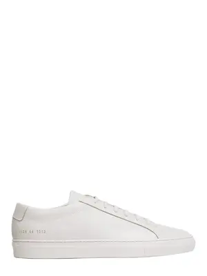 COMMON PROJECTS Achilles Leather Low-Top Sneakers Grey Violet