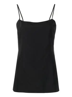 Alberta Ferretti Square-neck Camisole Top - Black