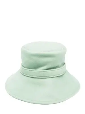 Alberta Ferretti Logo Plaque Bucket Hat - Green
