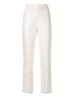 MACGRAW Non Chalant High-rise Trousers - White