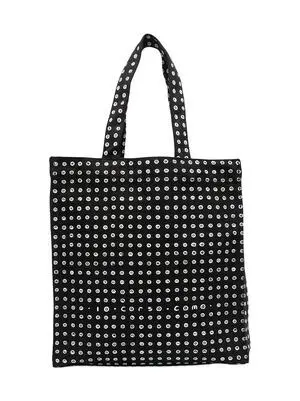 10 CORSO COMO Motif-print Cotton Tote Bag - Black