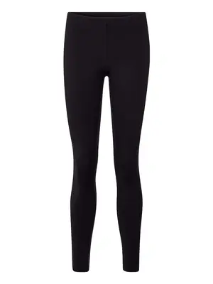THE ROW Woolworth Mid-rise Leggings - Black