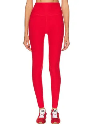 Beyond Yoga BEYOND YOGA Spacedye Caught In The High Waisted Legging Ruby Red Heather