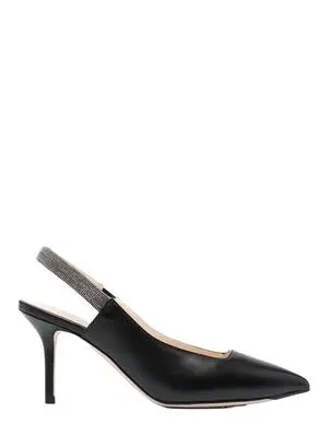 FABIANA FILIPPI Fabiana Filippi Leather Slingback Pumps