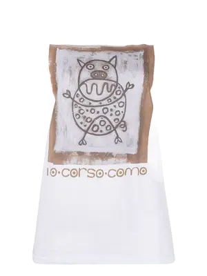 10 CORSO COMO Graphic-print T-shirt - White