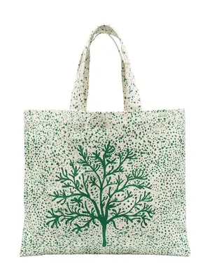 10 CORSO COMO Tree-print Tote Bag - Neutrals