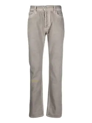 MAISON MARGIELA Distressed Straight-leg Jeans - Grey