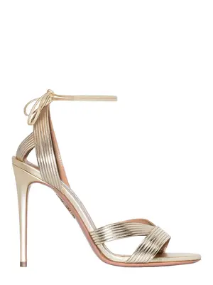 AQUAZZURA Aquazzura Ari 105mm Leather Sandals