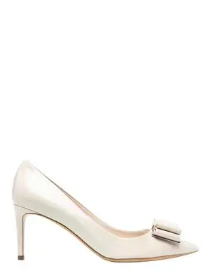 FERRAGAMO Vara Bow 70mm Pumps - Neutrals