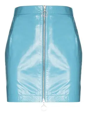 Remain Birger Christensen Lizzie Mini Skirt - Blue