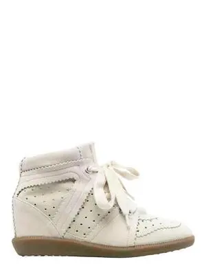 Isabel Marant Étoile ISABEL MARANT Bobby Wedge Sneakers Neutrals