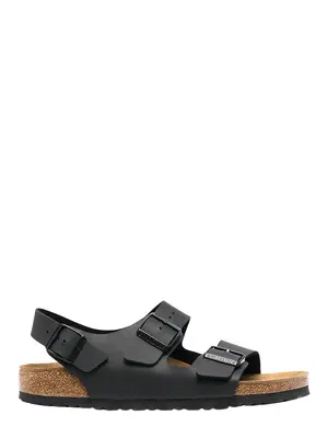 BIRKENSTOCK Milano Birko-flor Sandals - Black