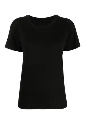 NILI LOTAN Brady Cotton T-shirt - Black