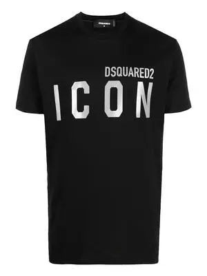 Dsquared2 Icon Print T-shirt - Black
