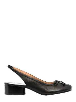 MAISON MARGIELA Tabi 40mm Slingback Pumps - Black