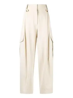 Givenchy Cargo-style Straight-leg Trousers - Neutrals